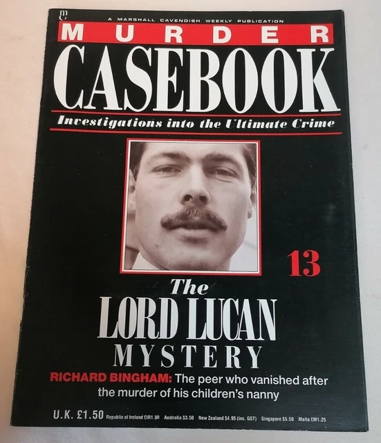 MAGAZINE - MURDER Casebook Magazine Partie 13 Richard Bingham Lord ...