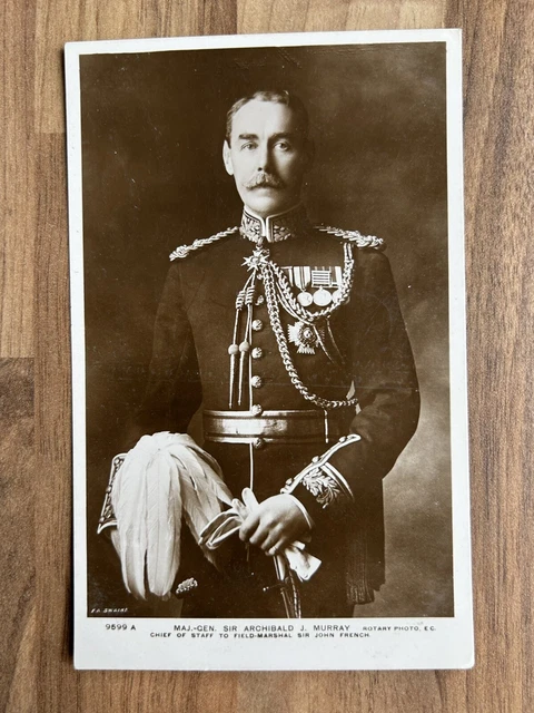 WW1 PATRIOTIC POSTCARD. Major General Sir Archibald Murray 🇬🇧 EUR 3,55 ...