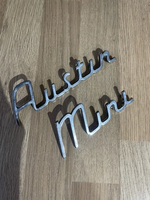 AUSTIN MINI BOOT Badge Mk1 Classic Mini £8.00 - PicClick UK