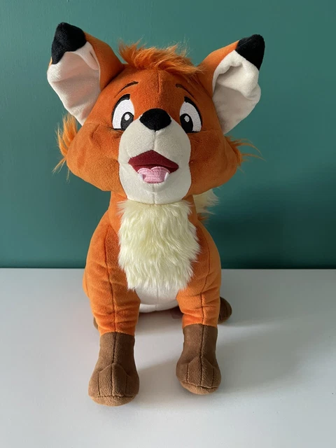 DISNEY STORE TOD The Fox and the Hound Medium Plush Soft Toy £18.00 ...