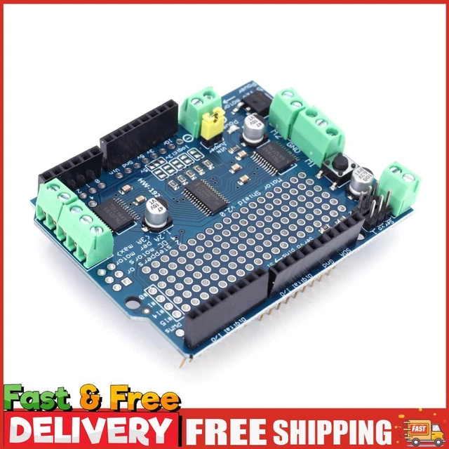 MOTOR SHIELD DRIVER Board Shield V2 PWM Servo Driver Board TB6612 ...