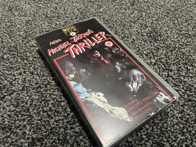 MICHAEL JACKSON THRILLER VHS/SH 1992 Making Michael Jackson's Thriller ...