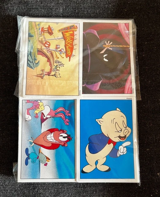 PANINI LOT 117 Stickers Tiny Toon Adventures 1991 Disney Warner Bros ...
