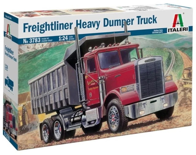 ITALERI 3783 1:24 Freightliner Heavy Dump Truck, Faithful Replica, M ...