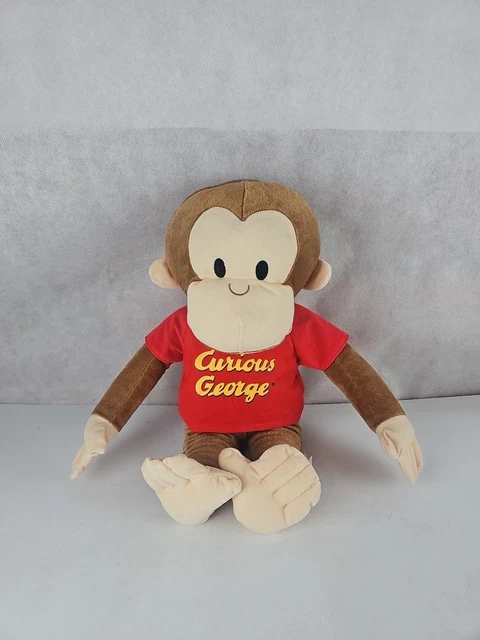 CURIOUS GEORGE BROWN Monkey Soft Stuffed Toy, Plushie, 19" Large Plush ...