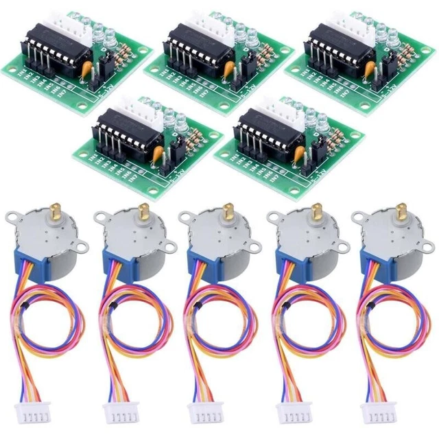 ULN2003 STEPPER MOTORS Driver Board 28BYJ-48 LED Wear-resistant Parts ...