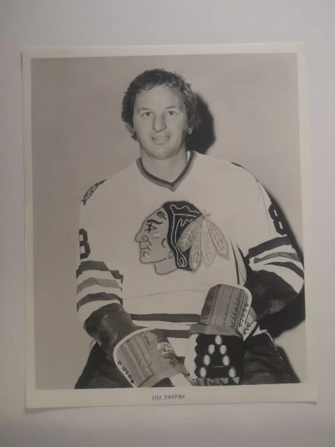 VINTAGE MEDIA PHOTO Chicago Blackhawks Jim Pappin (2) 8 X 10" $6.99 ...