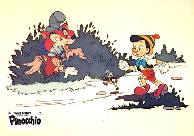 PINOCCHIO ORIGINAL AUSHANGFOTO Walt Disney / Hamilton Luske / Ben ...