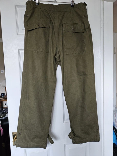 QMI WORLD WAR Two WW2 Women's HBT Trousers WAC ANC £40.00 - PicClick UK