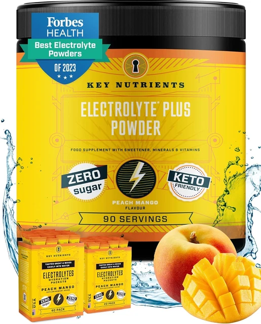 KEY NUTRIENTS ELECTROLYTES Powder Multivitamin & Minerals Electrolytes ...