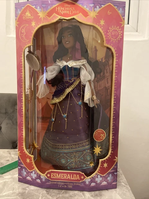 Disney Store Esmeralda 25th Anniversary Limited Edition Doll £110 00
