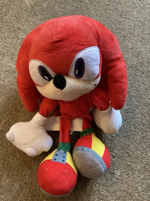 SONIC THE HEDGEHOG KNUCKLES 11" Push Soft Toy £3.84 - PicClick UK