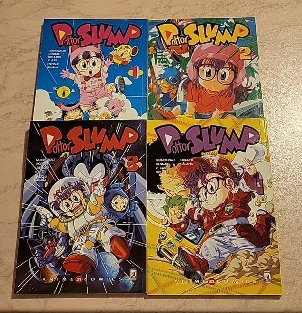 DOTTOR SLUMP EDIZIONE Anime Comics 2001 n.1/4 Star Comics Manga EUR 30 ...