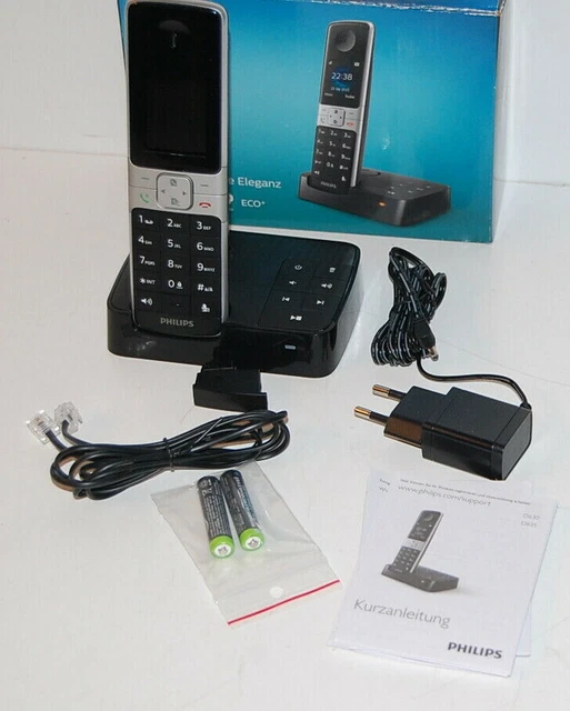 PHILIPS XL4951S/38 DECT Schnurlostelefon mit Anrufbeantworter EUR 34,99 ...