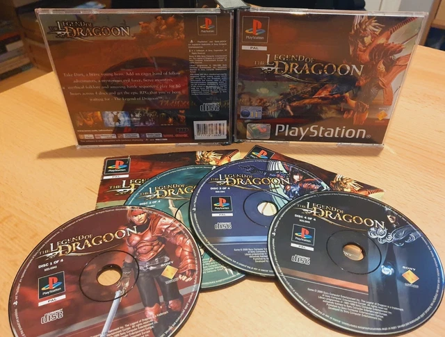 *VGC* THE LEGEND Of Dragoon - Sony PlayStation 1 PS1 ~ PAL, Complete ...