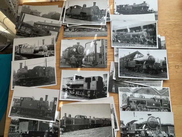 80 LNER TANK Engines steam locomotives B/W photographs lot 39 £14.50 ...