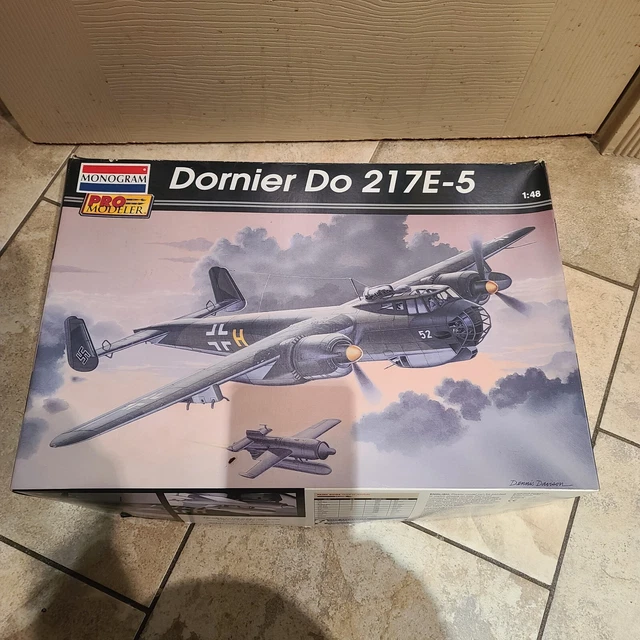 MONOGRAM PRO MODELER Dornier Do 217e-5 Scale 1/48 Bomber $35.00 ...