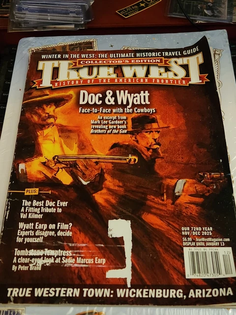 TRUE WEST Magazine Nov/Dec 2025 Doc & Wyatt £15.14 - PicClick UK