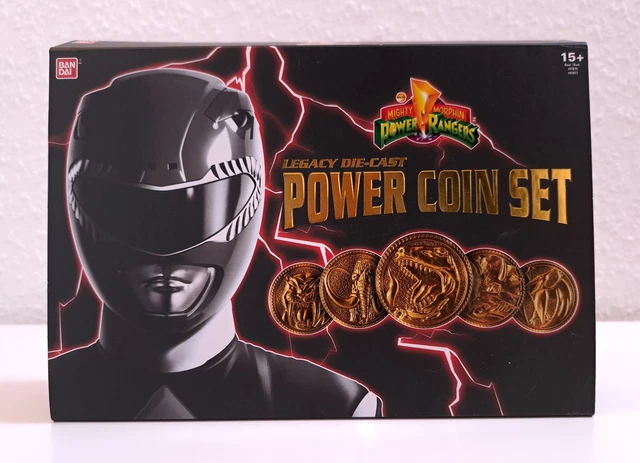 MIGHTY MORPHIN POWER Rangers :: Legacy Die-Cast Power Coin Set :: NEUF ...