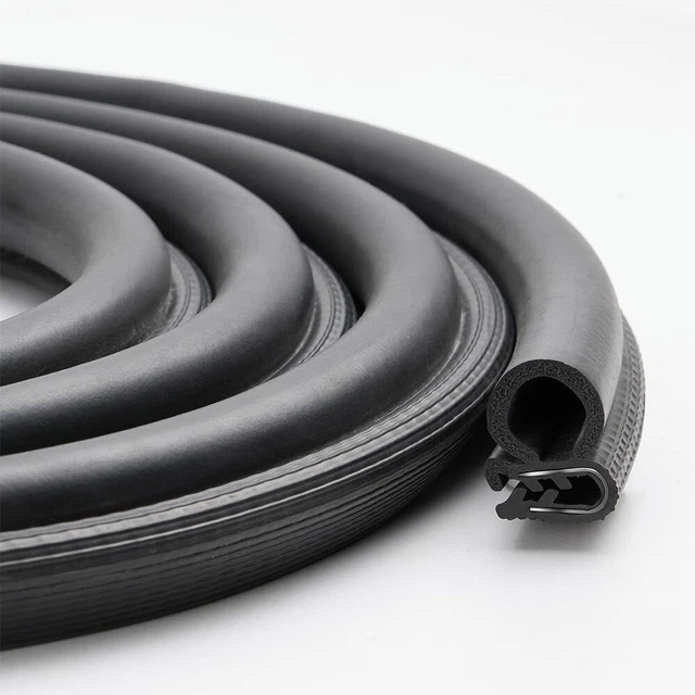 20FT 6M AUTO Rubber Seal Weather Strip Door Window Lock Trunk Hood Edge ...