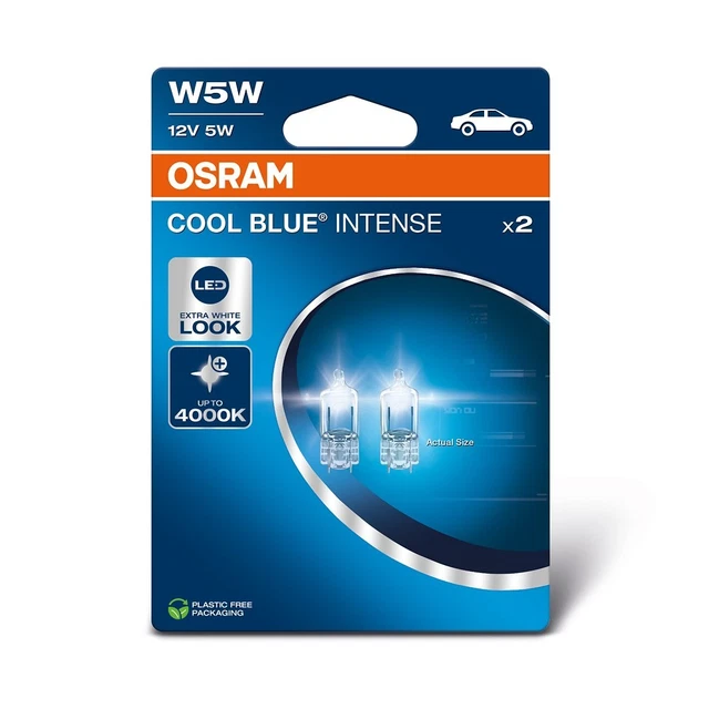 OSRAM 5W5 COOL Blue® Intense Ampoule (Next Gen) Double Blister EUR 23 ...