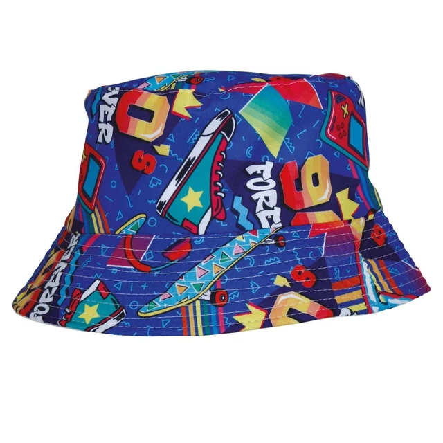 FIESTAS GUIRCA UNISEX Adult 90s Bucket HatOne Size Blue/Multicoloured ...