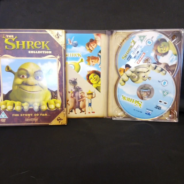 THE SHREK COLLECTION the Story So Far (Shrek 1 2 Box Set) 2004 DVD £3. ...