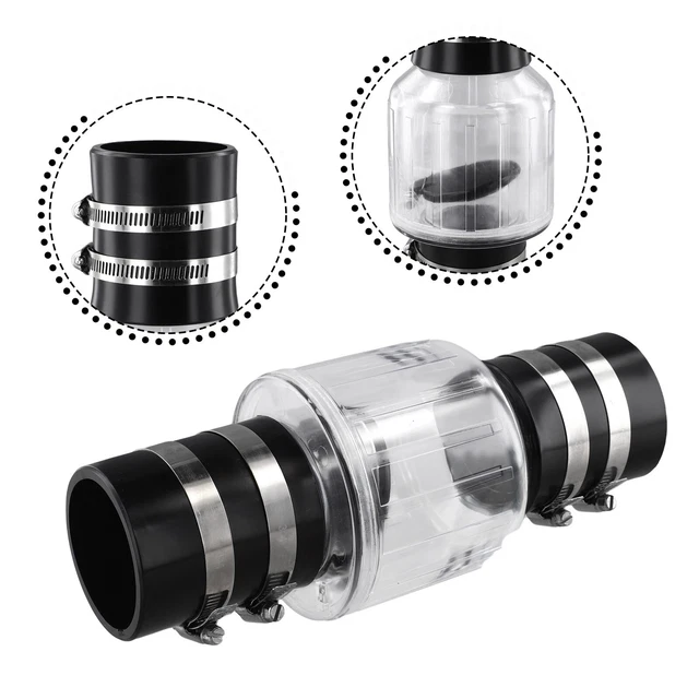 BACKFLOW PREVENTER SUMP Pump Transparent Valve Body Notes Package ...