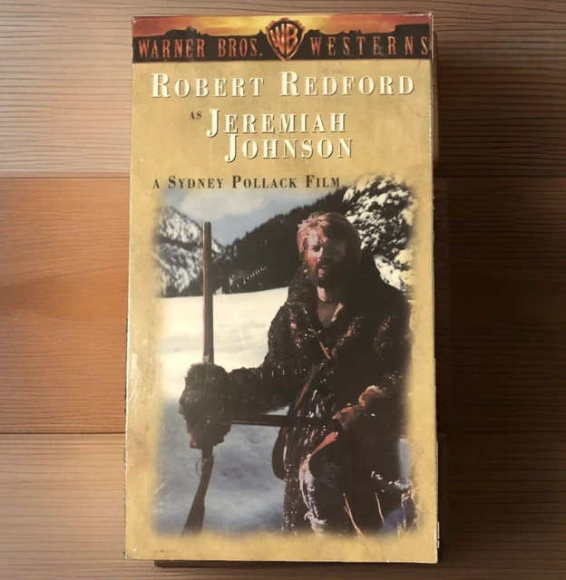 ROBERT REDFORD AS Jeremiah Johnson (VHS, 1997, Warner Bros. Westerns ...