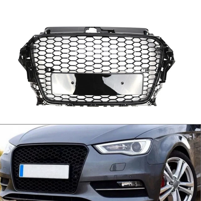 FRONT BUMPER RADIATOR Grille Mesh Grill For Audi A3 S3 8V Pre-Facelift ...