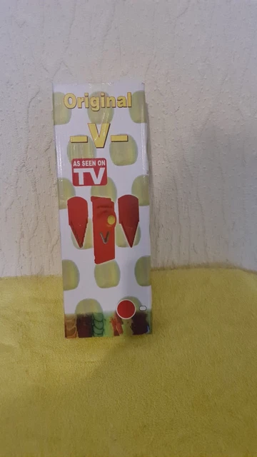 ORIGINAL V SLICER, V Shaped Mandolin Vegetable Slicer As Seen On TV ...