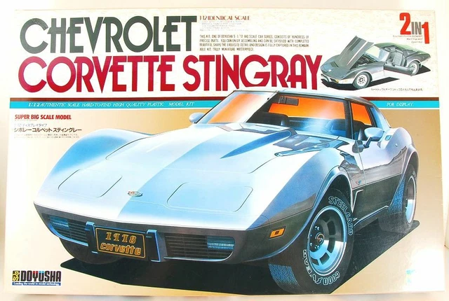 DOYUSHA 1/12 CHEVROLET Corvette Stingray Identical Scale Model Very ...