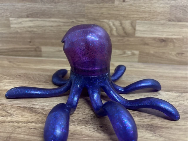 MATTEL DISNEY TOY Story 3 Stretch Large Octopus Rubber Glitter Figure ...