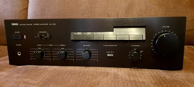 YAMAHA AX-400 AMPLIFICATORE Stereo Natural Sound Made In Japan EUR 130 ...