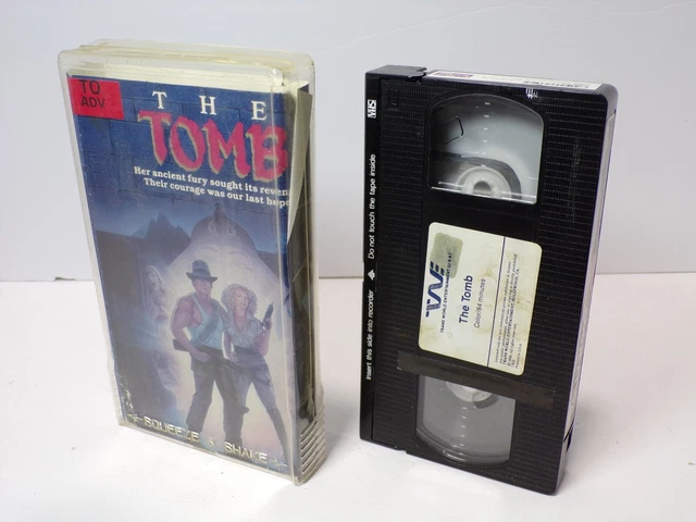 THE TOMB 1988 VHS Cameron Mitchell John Carradine Michelle Bauer ...