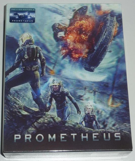 PROMETHEUS FILMARENA DOUBLE Lenticular E2 3D Blu-Ray Steelbook New Sealed Alien EUR 159,90 ...