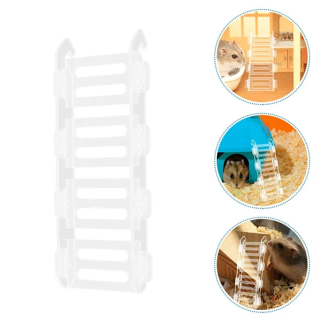 TRANSPARENT SMALL PET Ladder Part Rat Climbing Ladder Small Animals ...