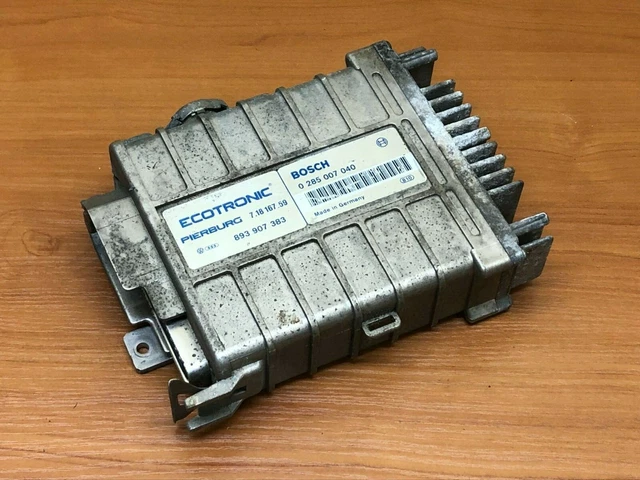 VW GOLF MK2 Engine Control Module Motor Ecu Bosch 0285007040 893907383 ...