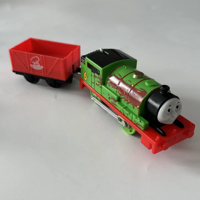 CHOCOLATE HENRY #3 + MR JOLLY CHOCOLATE Motorised Thomas Trackmaster ...