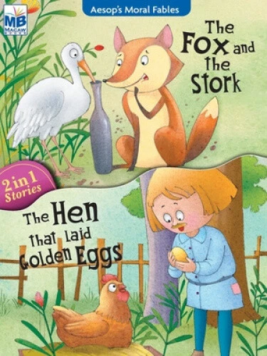 AESOP MORAL FABLES: Fox Stork AND Goose by Team Bookmatrix EUR 25,29 ...