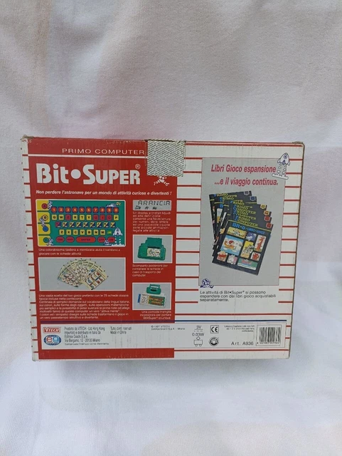 PRIMO COMPUTER BIT Super Parlante EG Editrice Giochi Vintage anni 90 ...