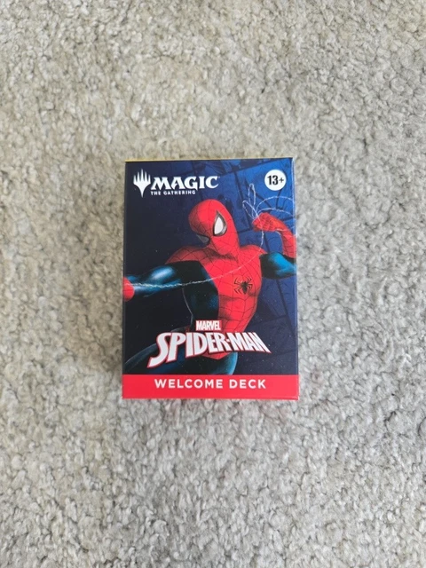 MAGIC THE GATHERING Spider-Man Welcome Deck SDCC 2025 Hasbro - White ...