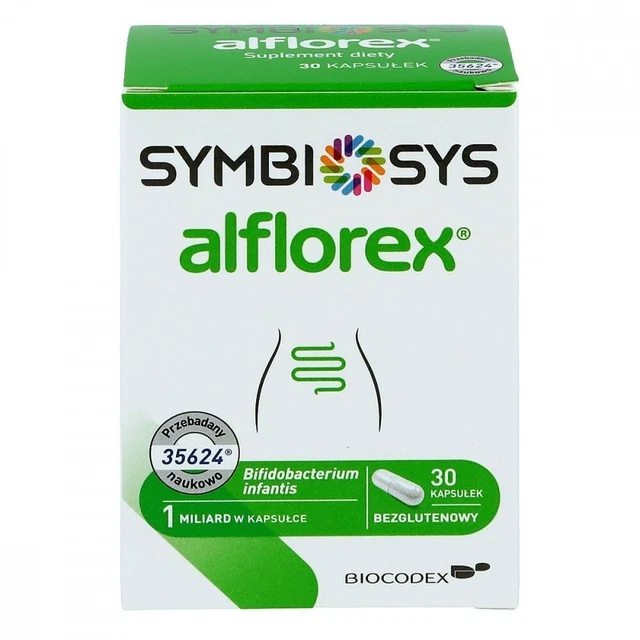 ALFLOREX 30 Capsules Probiotic Bifidobacterium 1mld Probiotic Longum ...