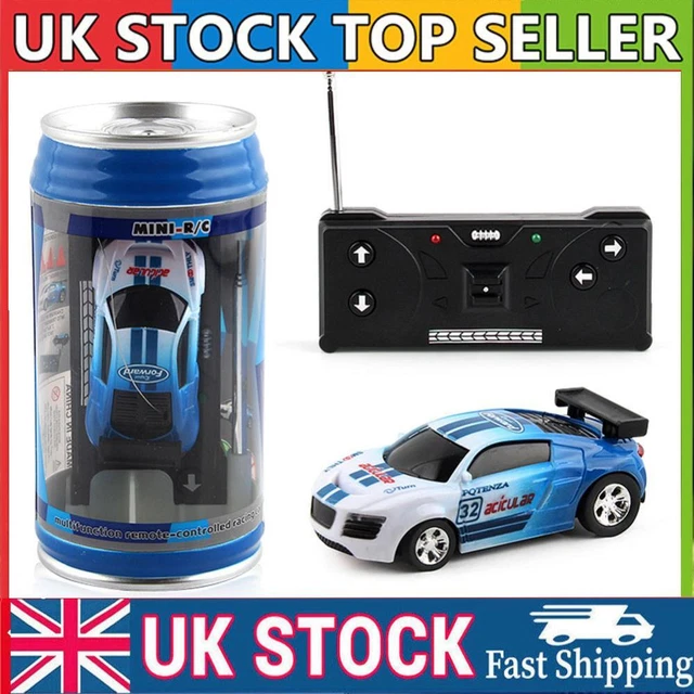 COKE CAN MINI Cans RC Car LED Lights Plastic Mini RC Car Car Model for ...