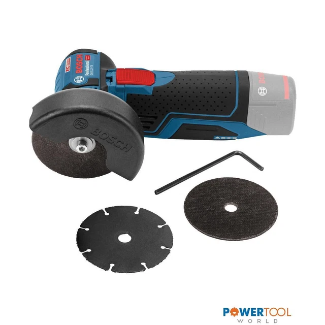 BOSCH GWS 12V-76 12v Cordless Brushless Angle Grinder Body Only 76mm ...