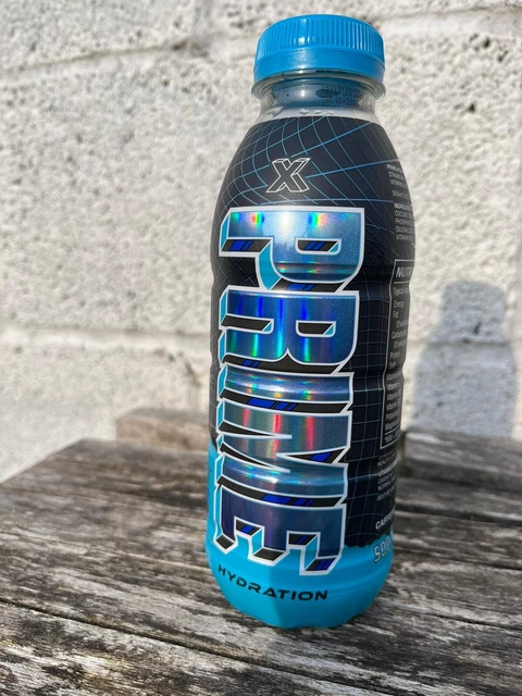 PRIME HYDRATION 'X' Limited Edition 🔥 Blue 🔥 Holo Version🔥 Sealed🔥 £5. ...