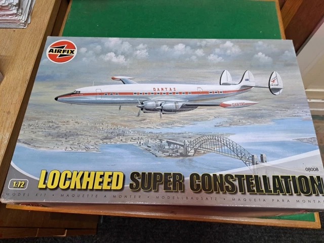 AIRFIX LOCKHEED L-1049 Super Constellation 1:72 Model Kit + Cloud ...