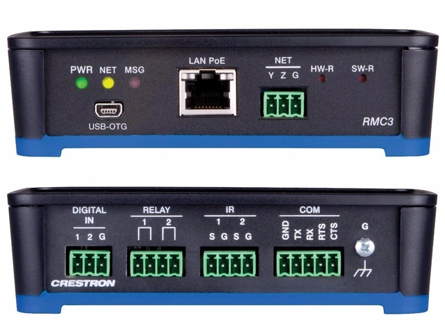 PROCESSEUR SYSTÈME DE contrôle Crestron RMC3 série 3 - scellé en usine ...