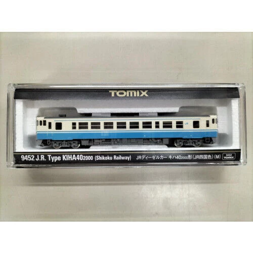 TOMIX N GAUGE vehicle diesel car 9452 Kiha 40 2000 series (JR Shikoku color) £109.04 - PicClick UK