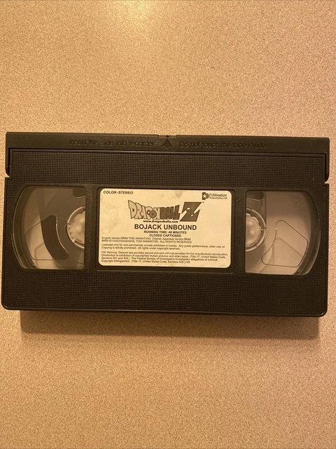 DRAGON BALL Z: Bojack Unbound Movie VHS Tape 2004 Funimation Anime Tape ...